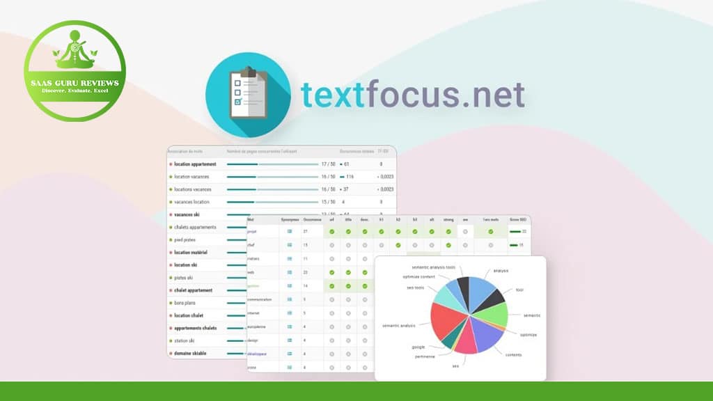 Unleash SEO Mastery with Saas Guru Reviews - Top TextFocus Review & Semantic Analysis Tool!